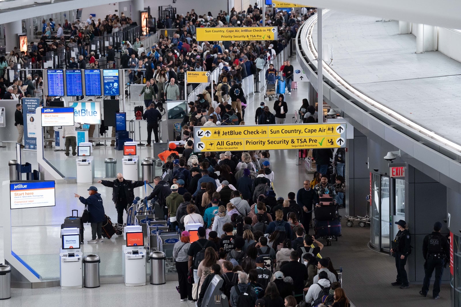 TSA lines surge: Tips for getting through security this week - The ...